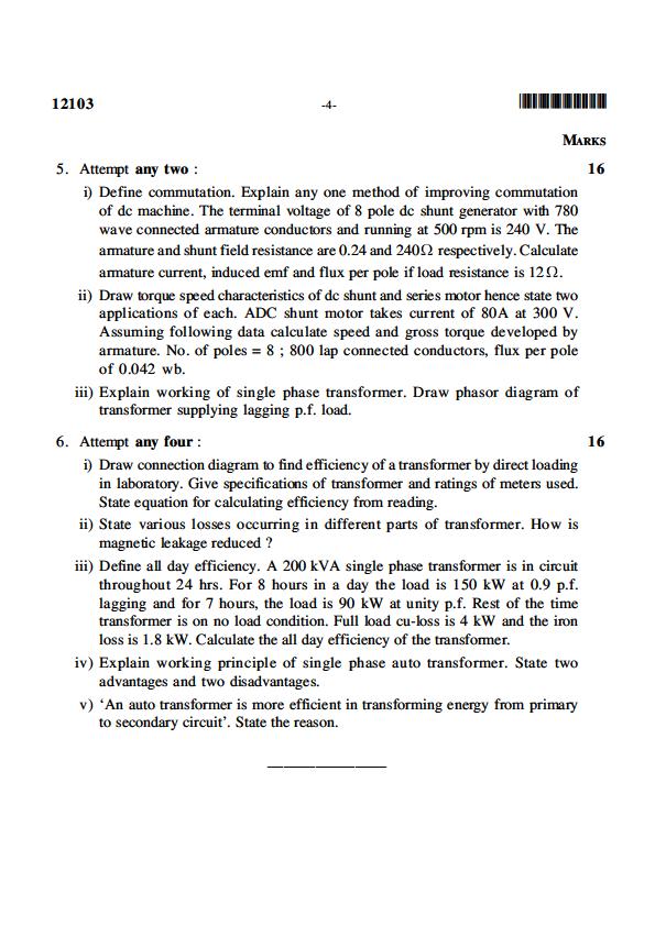 Maharashtra State Board of Technical Education MSBTE Question paper for ... Maharashtra State Board of Technical Education MSBTE Question paper for ...