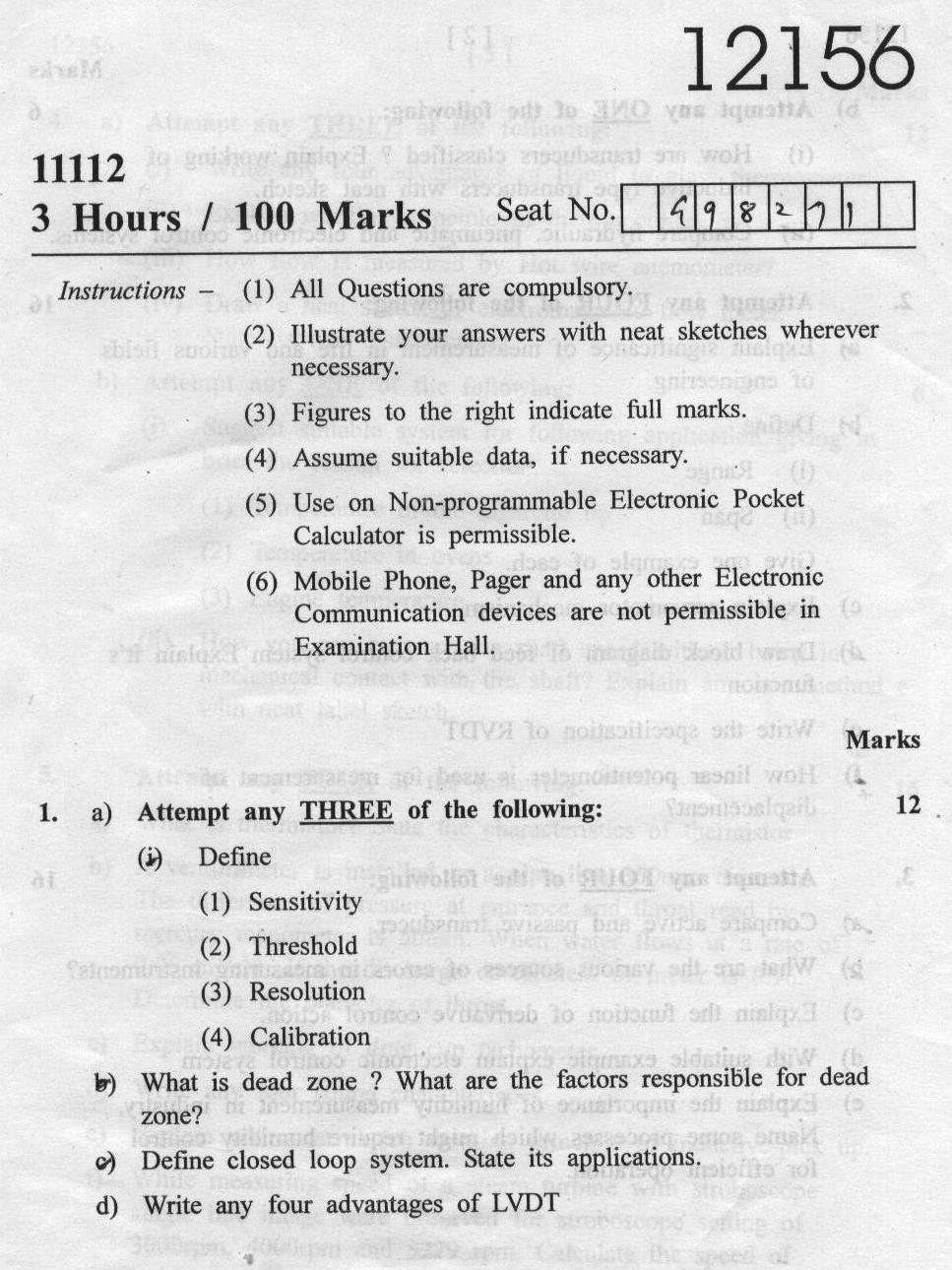 Maharashtra State Board of Technical Education General MSBTE Question ... Maharashtra State Board of Technical Education General MSBTE Question ...
