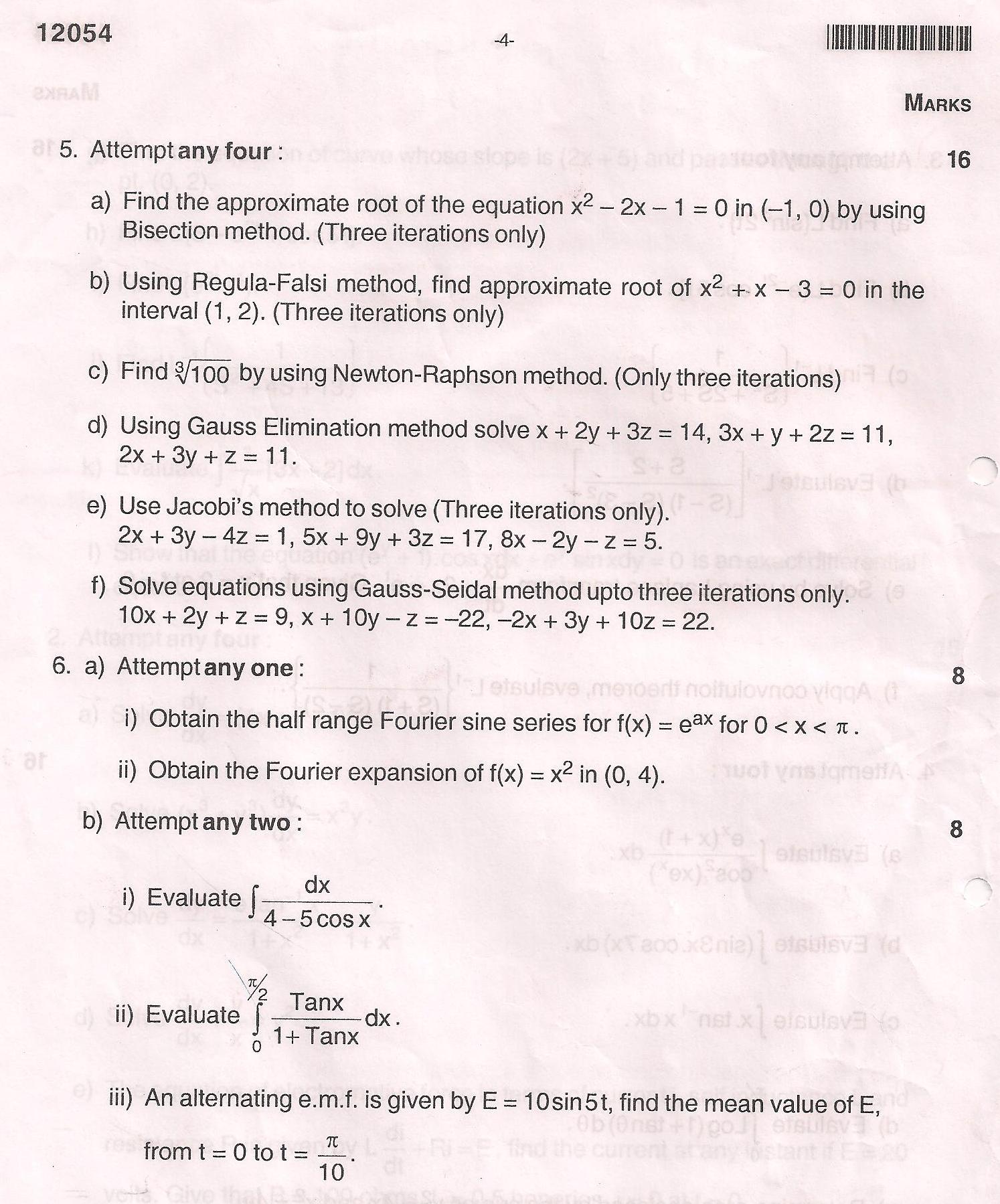 Maharashtra State Board of Technical Education MSBTE Question paper for ... Maharashtra State Board of Technical Education MSBTE Question paper for ...