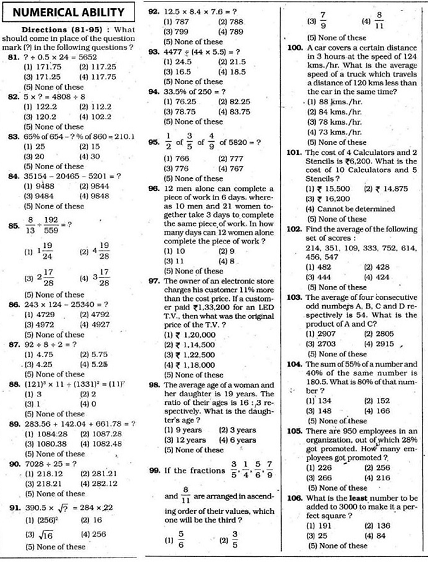 Rbi Assistant Previous Year Solved Question Paper Model Question Papers