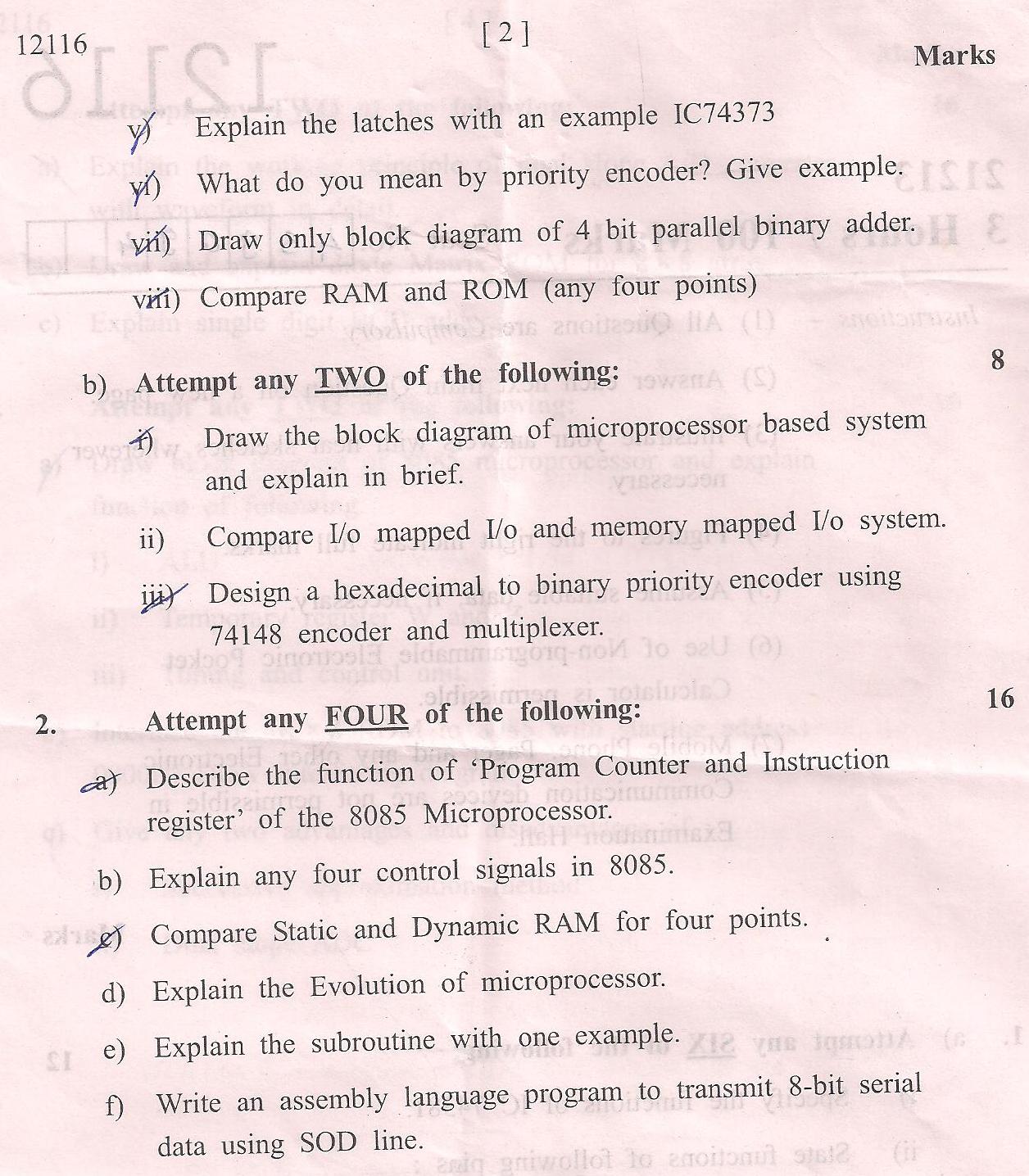 Maharashtra State Board of Technical Education MSBTE Question paper for ... Maharashtra State Board of Technical Education MSBTE Question paper for ...